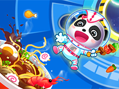 Little Panda Space Kitchen - Video.BabyGames.Com