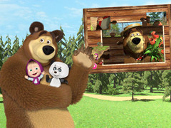 Masha And The Bear Good Night - Video.BabyGames.Com