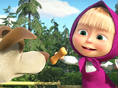Masha And The Bear Good Night - Video.BabyGames.Com