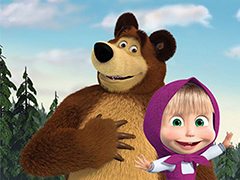Masha And The Bear Good Night - Video.BabyGames.Com